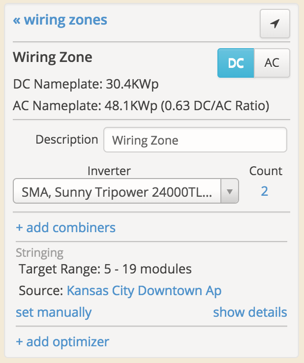 AC Wiring – HelioScope